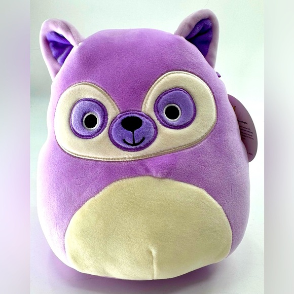 Kellytoy | Toys | Squishmallow Kellytoy 8 Purple Raccoon Plush Toy New ...